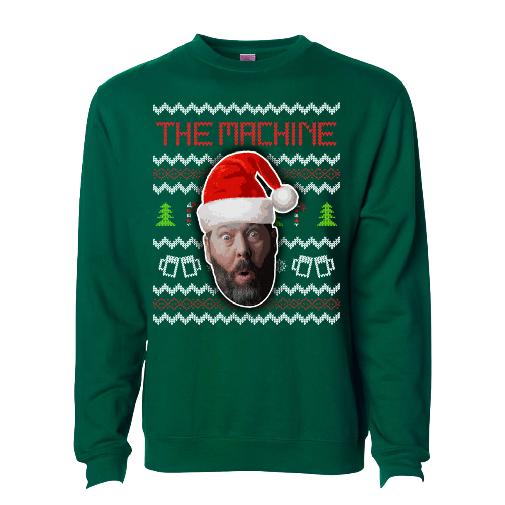 I Am The Machine Holiday Crewneck – Bert Kreischer Official Online Store